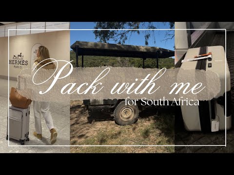 Pack with me for South Africa | Safari Outfits & New in my wardrobe