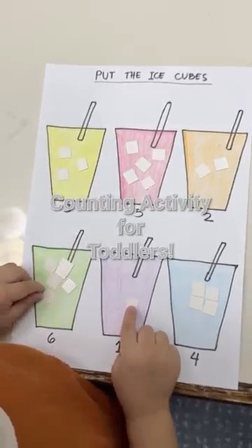 Ice Cubes Counting Activity | Activity for toddler - YouTube