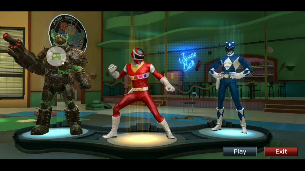 Power rangers game - YouTube