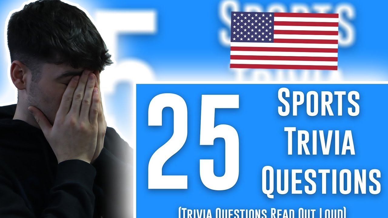 BRITS do a Sports Trivia Quiz: 25 Sports Trivia Questions - YouTube