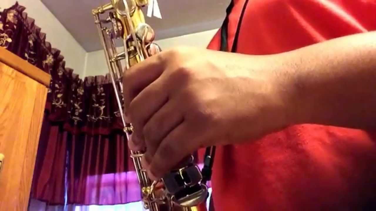 Alto Sax Practice 25 - YouTube