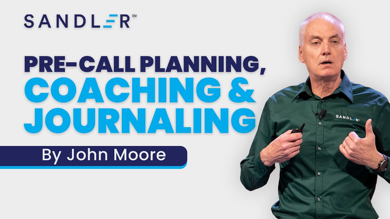 Pre-Call Planning, Coaching and Journaling With John Moore | 2023 ...