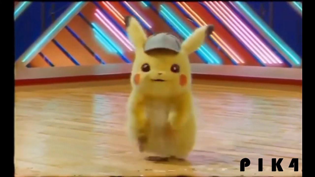 Pikachu bailando Maniac (Baile original) Detective Pikachu Pokemon ...