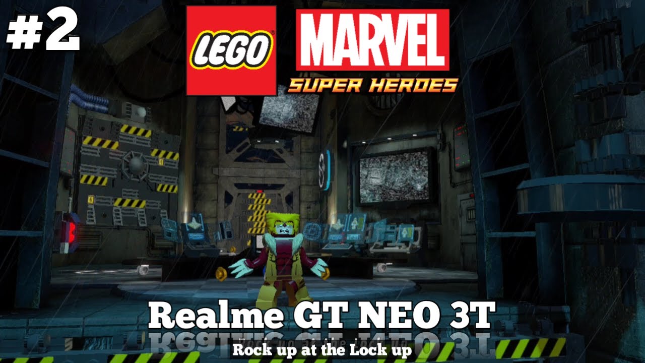 Lego Marvel Superheroes mission 4 Rock up at the Lock up PART 2 android ...