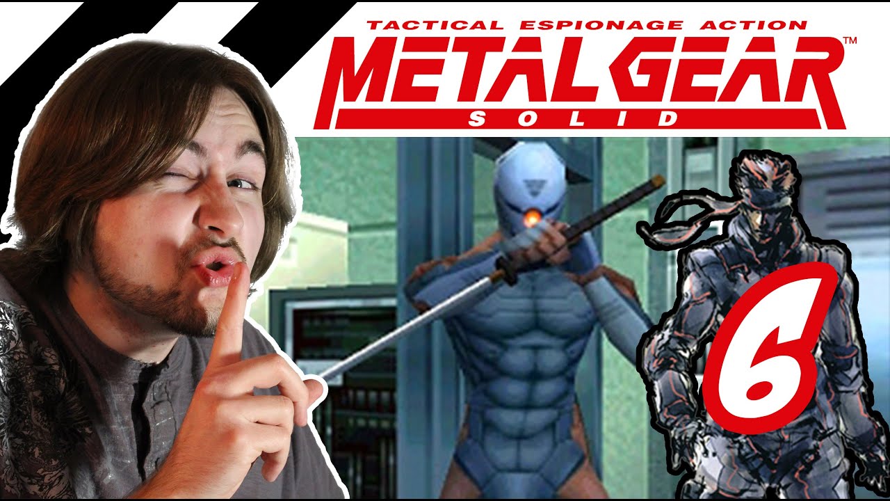 Metal Gear Solid PS1 Ep.6 CYBORG NINJA GRAY FOX! - YouTube
