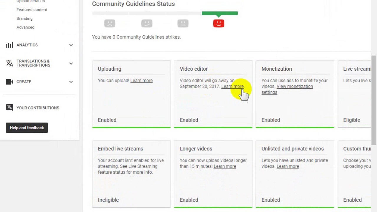 Youtube Community Guidelines and Copyright Status - YouTube