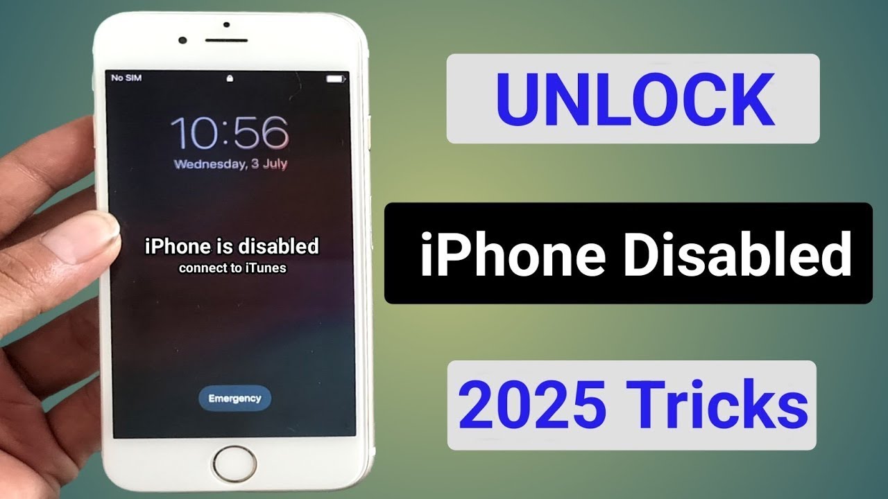 iPhone is Disabled, Connect to iTunes? iphone disabled 5 5S 7 8 11 12 13 14 15 Pro MAX All ...