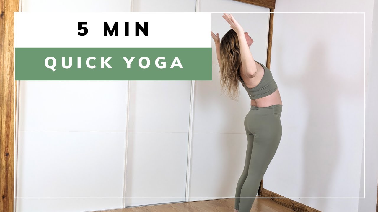 5 Minute Daily Quick Simple Stretch for Beginners - YouTube