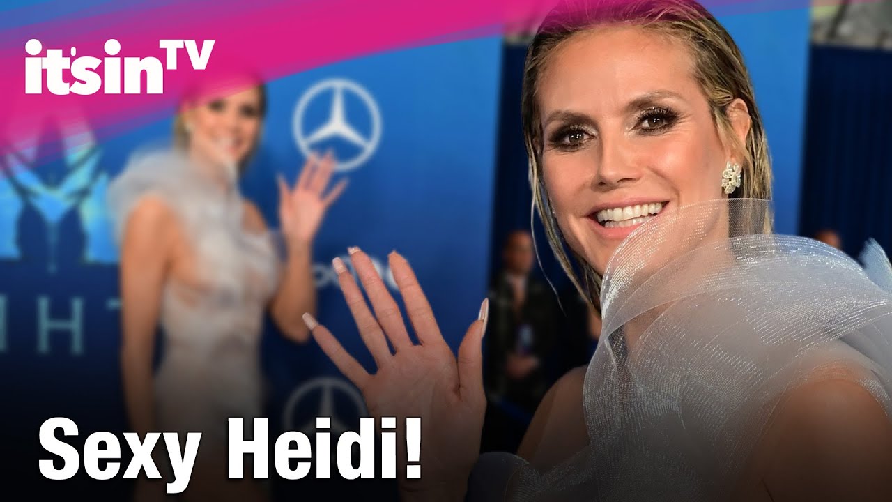 Heidi Klum im Nackt-Kleid: Hier macht sie Megan Fox Konkurrenz | It's ...