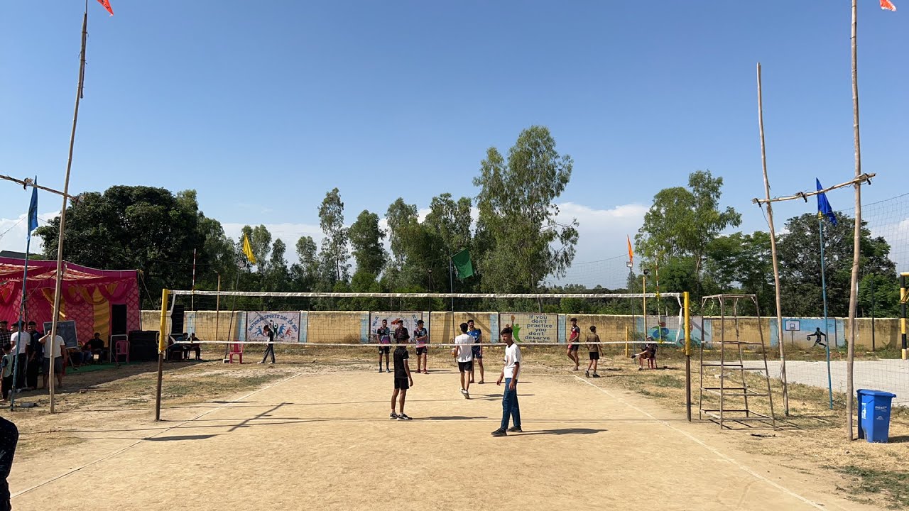 Volleyball 🏐 Tournament Youth Club Ghiala ( Pathankot ) Sahil kattal vs ...