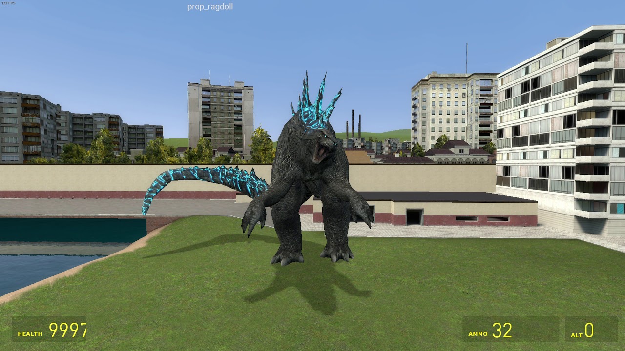 Garry's Mod Godzilla 2014-2019 Roar V.1 - YouTube