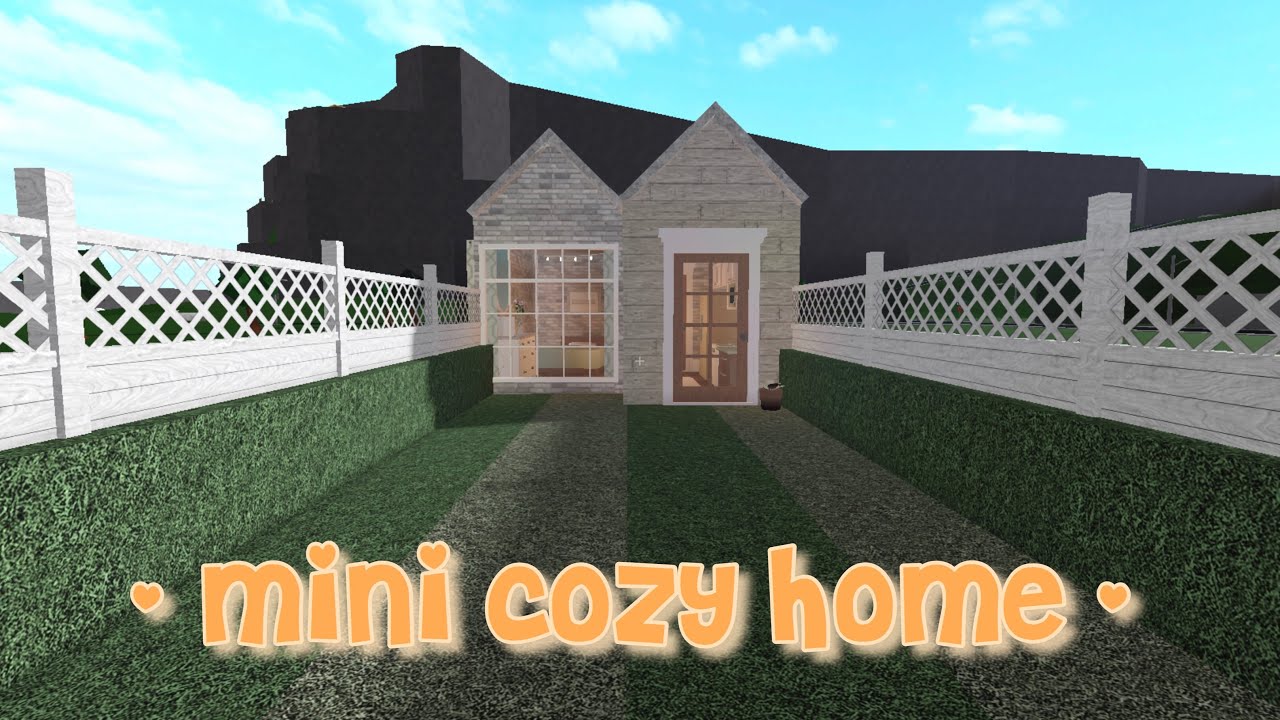 Mini Cozy Home || Roblox , Bloxburg - YouTube