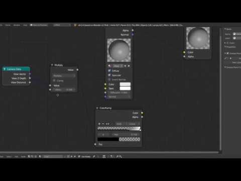 UPBGE - Camera Z-Depth - YouTube