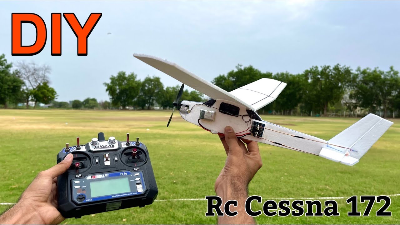 Make a Beginner rc plane out of Thermocol #rcplane - YouTube