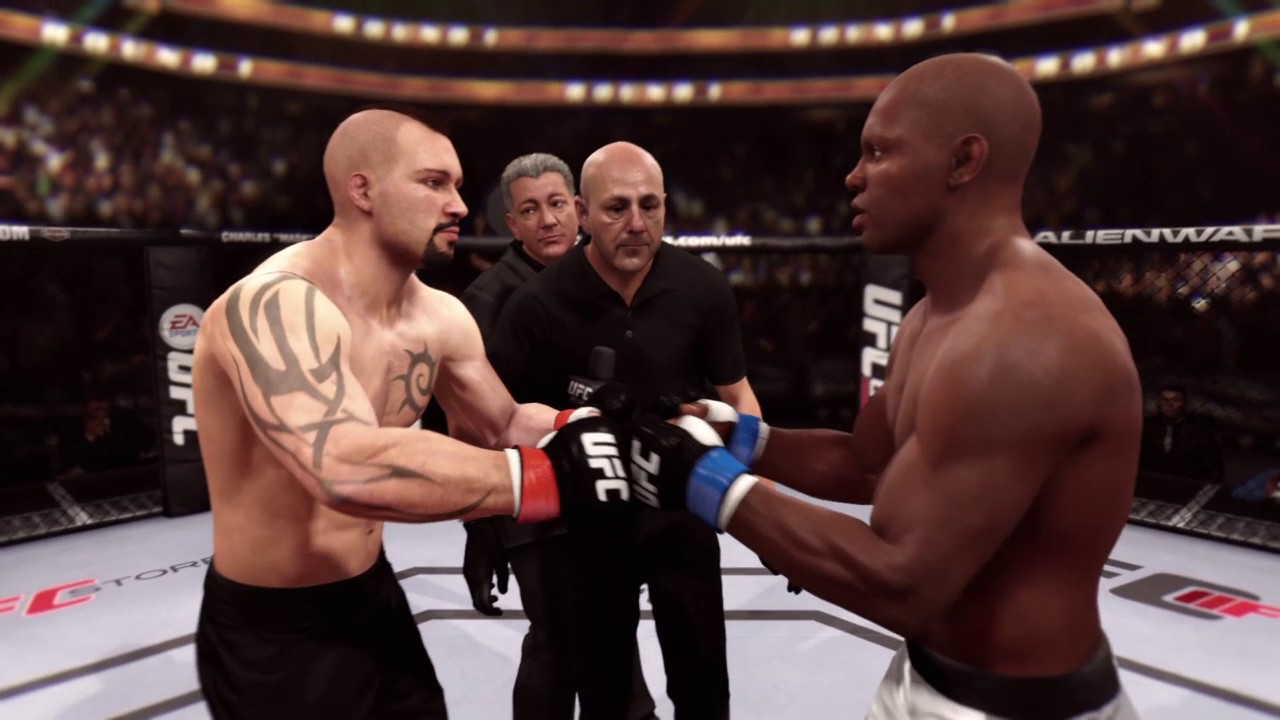 Round 2 ufc fight - YouTube