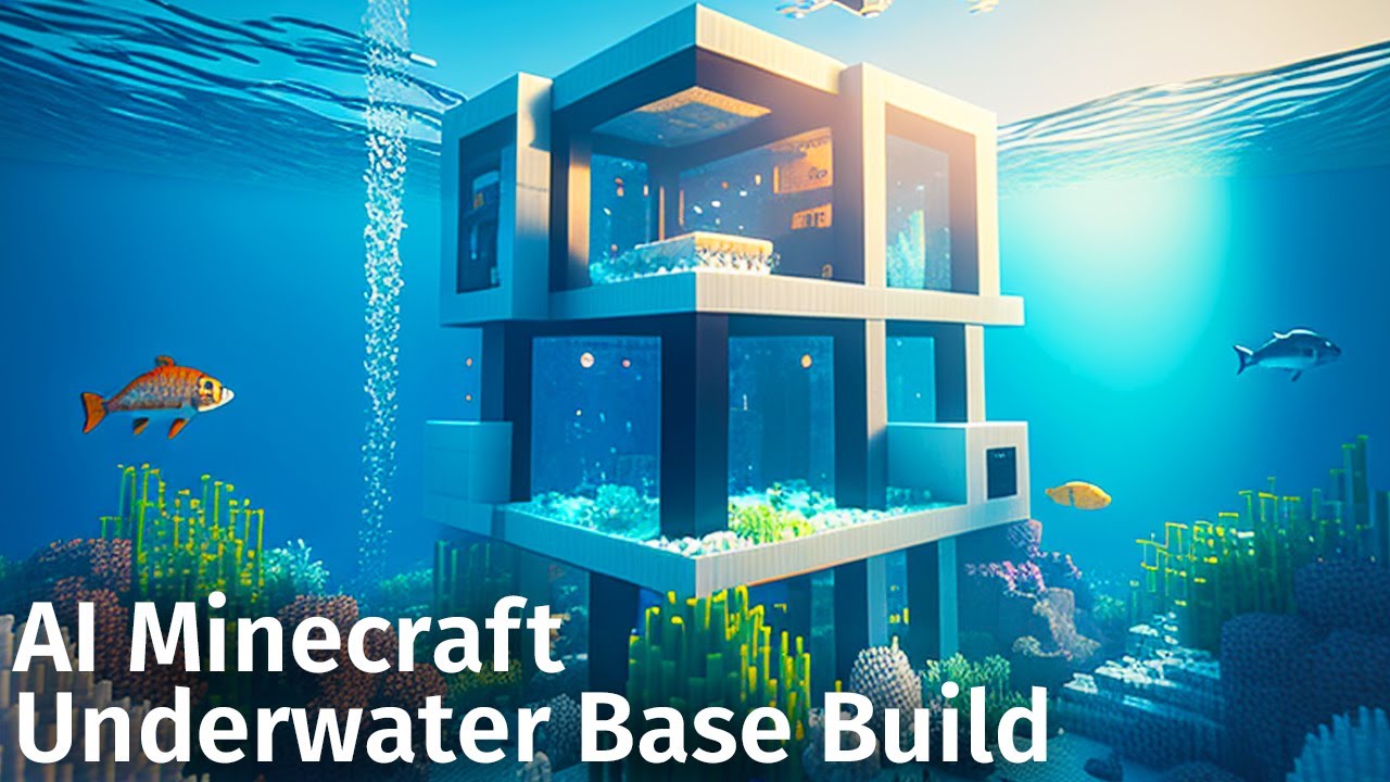 Using AI To Create This Underwater Minecraft Base - YouTube