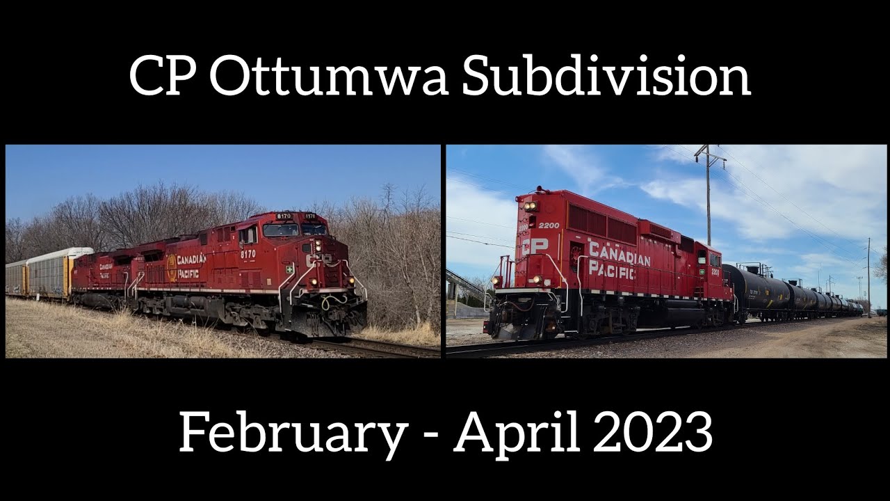 Farewell CP: Canadian Pacific's Ottumwa Subdivision February - April ...