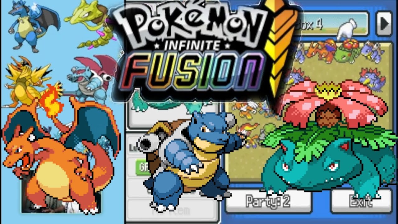 Pokemon Infinite Fusion Fusing 1st gen starter - YouTube