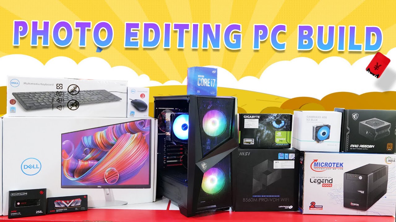 photo editing pc build tamil | INTEL i7 10700F PC Build | BYOS - YouTube