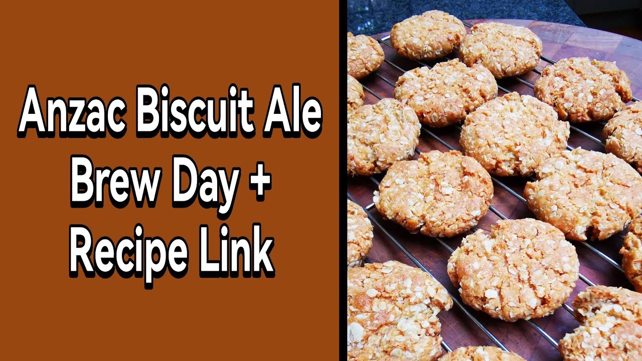 Anzac Biscuit Ale - Brew Day + Recipe Link - YouTube