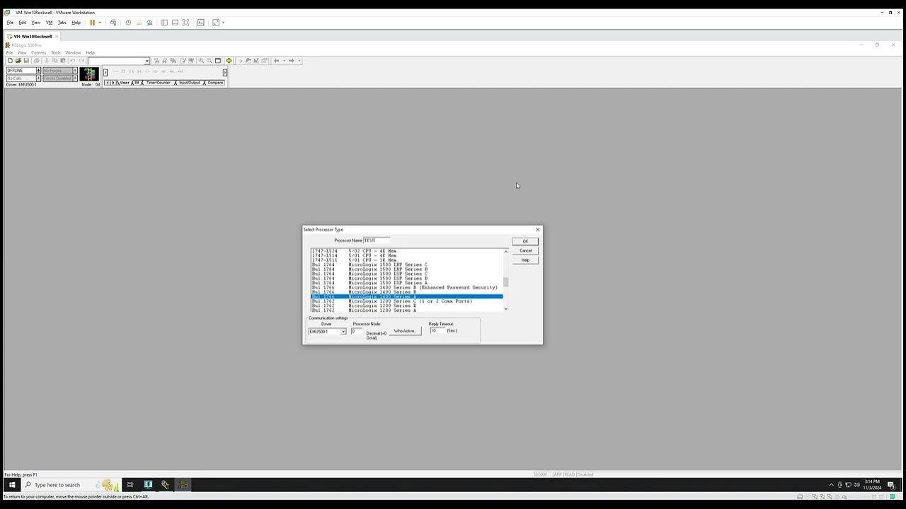 RS Logix 500 Program Setup | Learn PLC Programming & Automation - YouTube