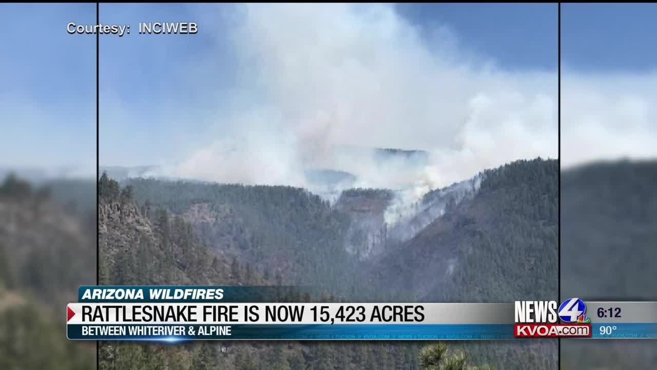 Rattlesnake fire - YouTube