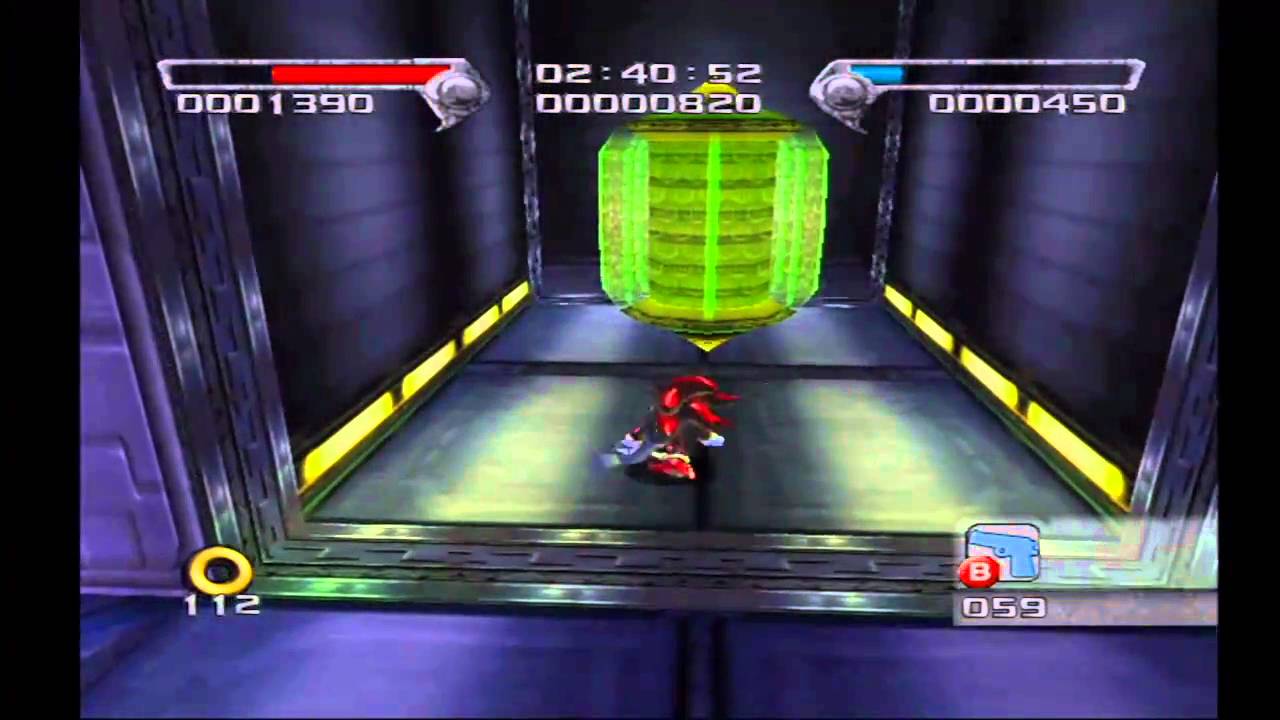 Shadow the Hedgehog: Stage 5-4 Space Gadget (Normal Mission no com ...