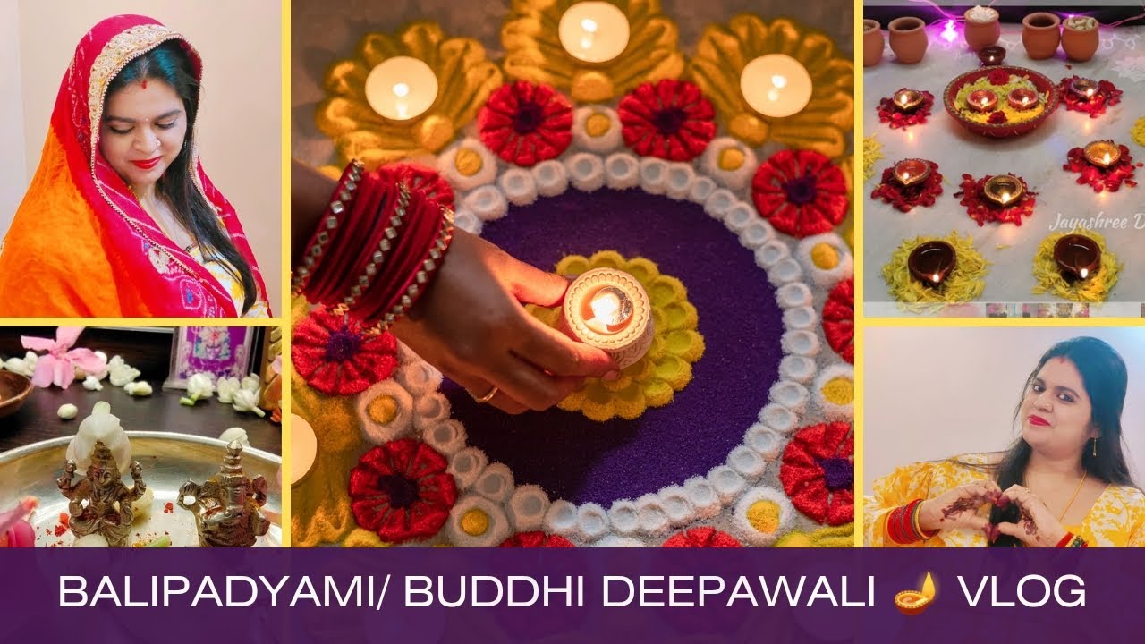 Balipadyami/Buddhi Deepawali 🪔 Final vlog of Deepawali 2023 😍🤩 New ...