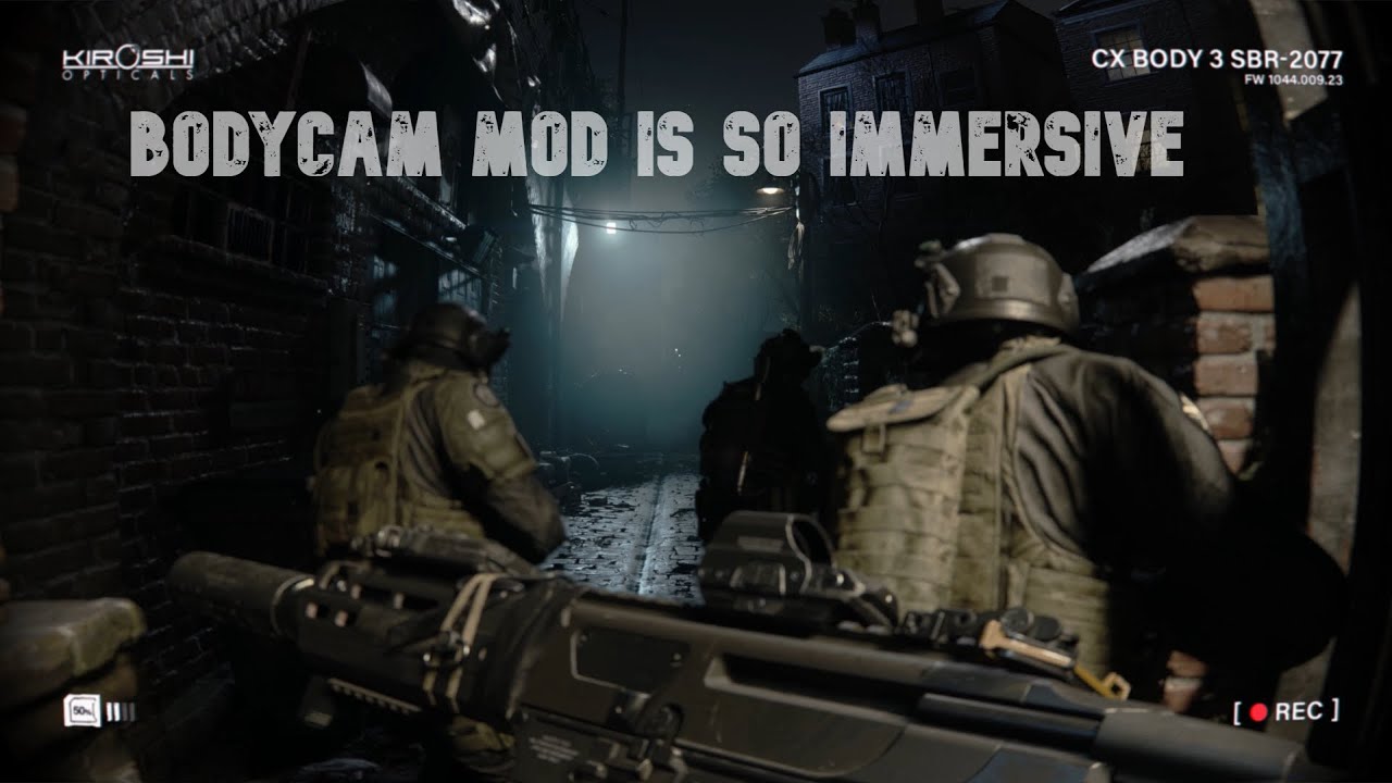 Call of Duty BODYCAM MOD is amazing - Realistic Gameplay - YouTube
