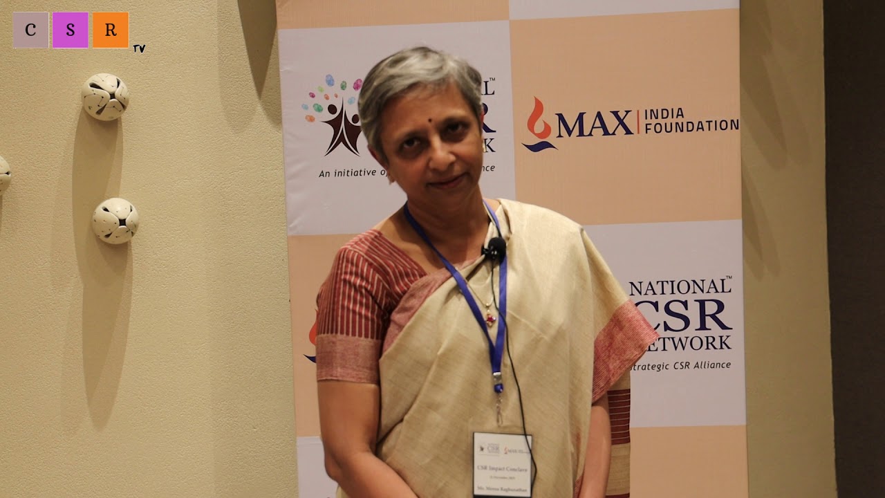 Ms. Meena Raghunathan | Director | GMRV Foundation - YouTube