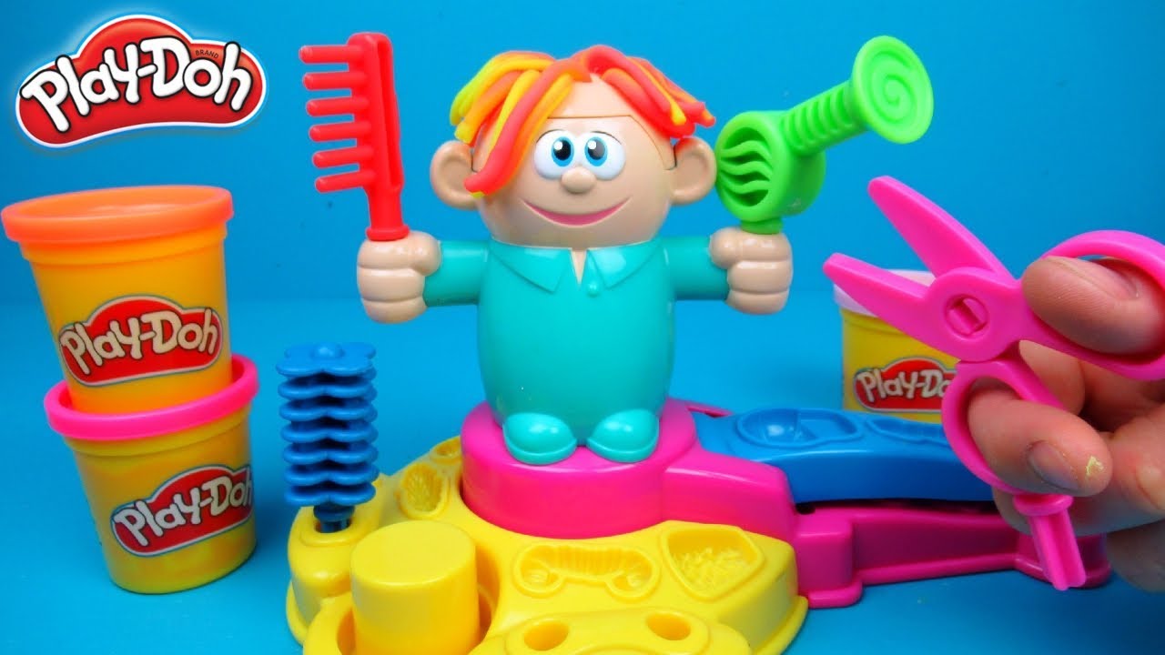 Play-Doh Bij de Kapper speelgoed | Family Toys Collector - YouTube