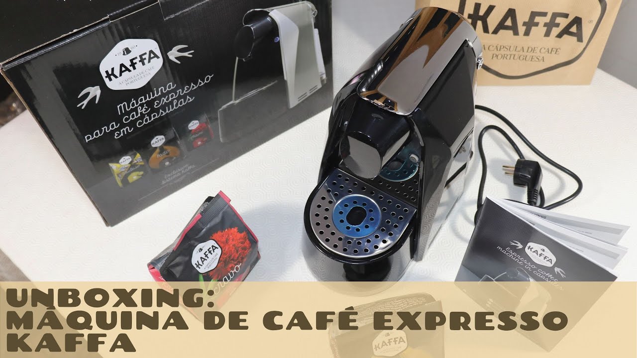 UNBOXING: MÁQUINA DE CAFÉ EXPRESSO KAFFA - YouTube