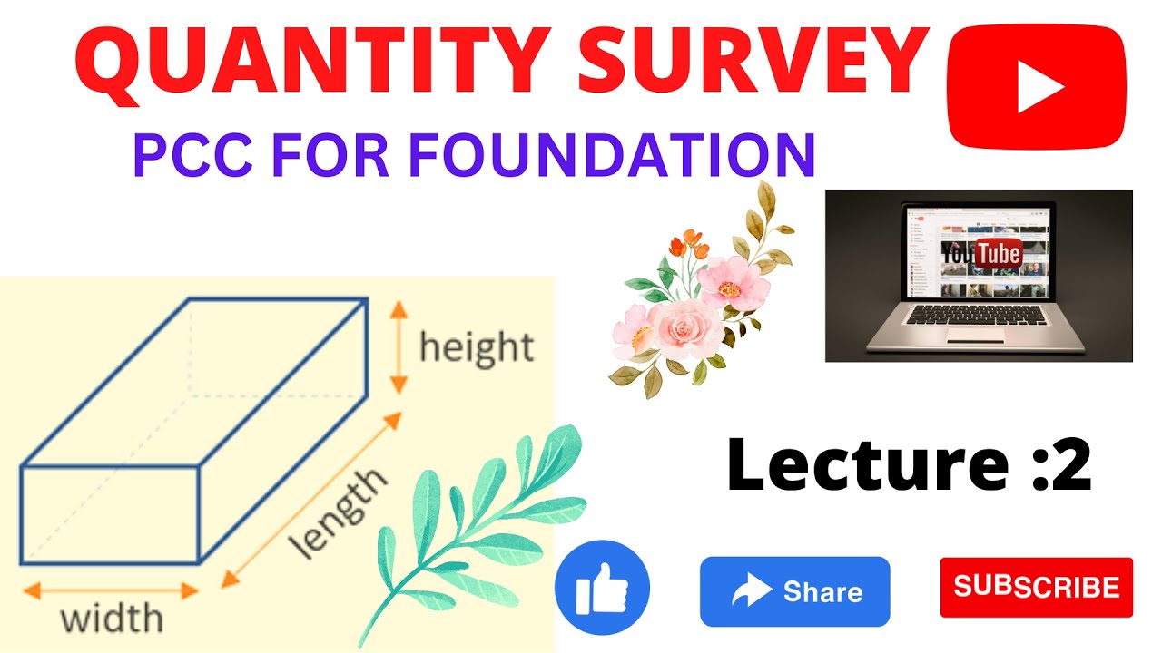 QUANTITY FOR PLAN CEMENT CONCERT PCC FOR FOUNDATION. - YouTube