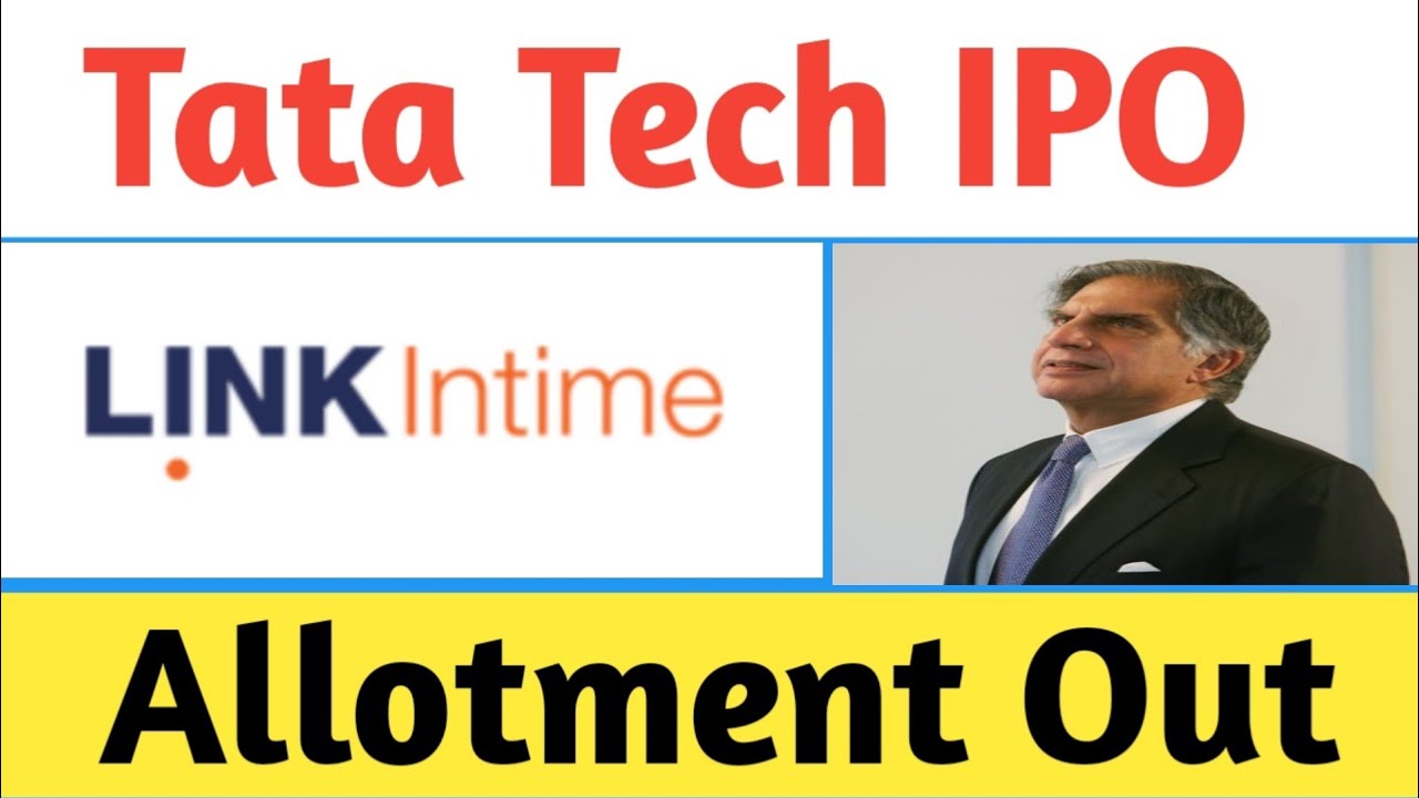 Tata technologies IPO allotment out || Tata tech allotment status|| tata tech gmp - YouTube