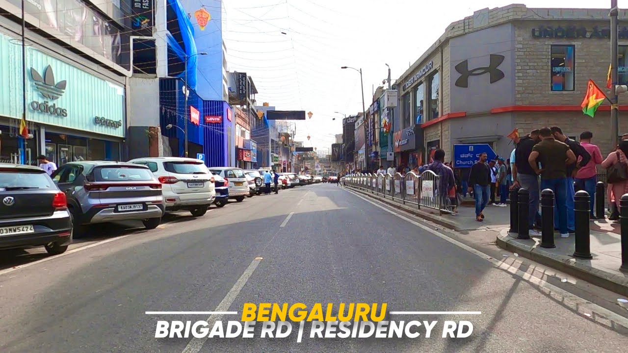 MG Rd | Brigade Rd - 4K | Bengaluru’s Popular Tourist Place - YouTube