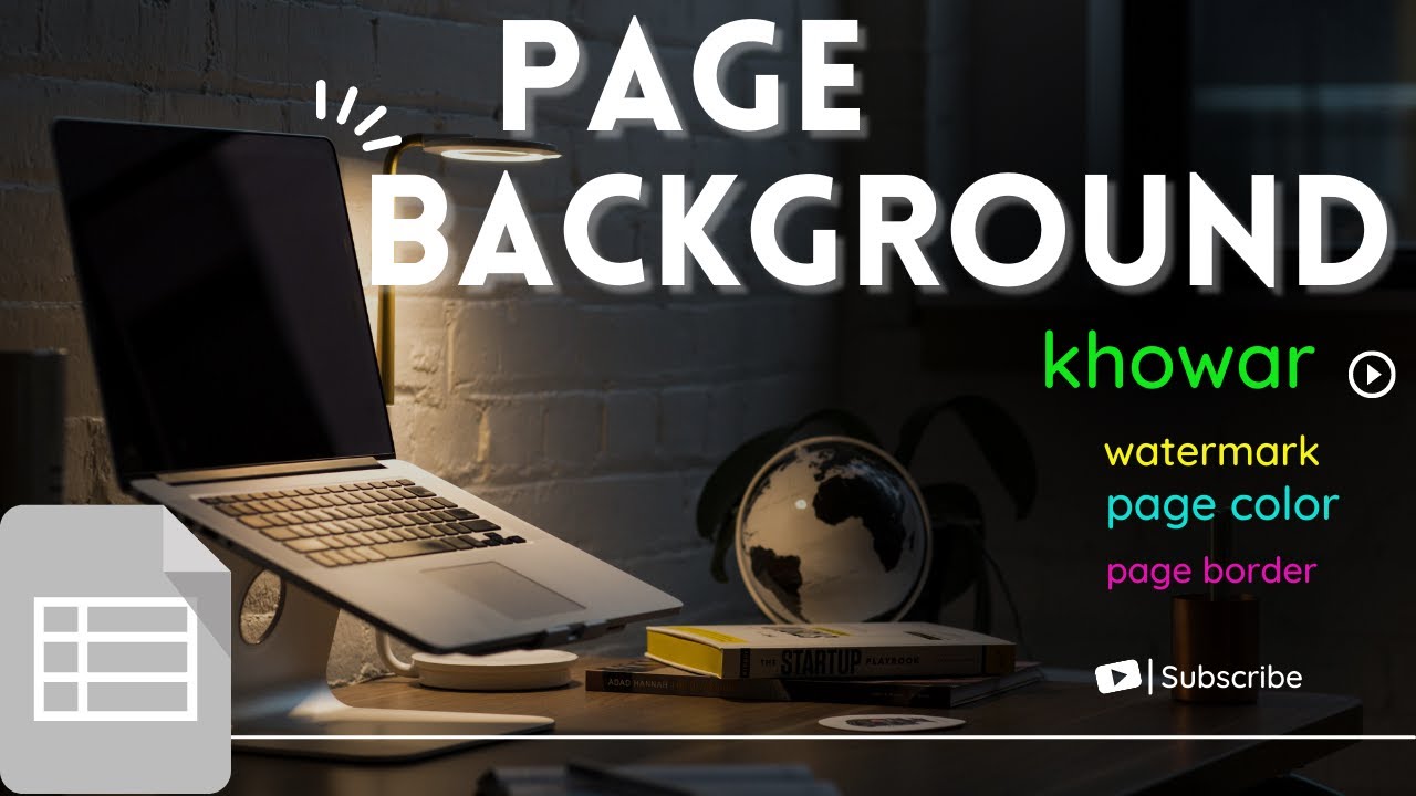 Page background in MS word, watermark, page color, page borders in MS ...