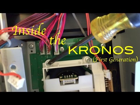 How I opened my Korg Kronos to repair a Joystick Pitch Bend Controller ...