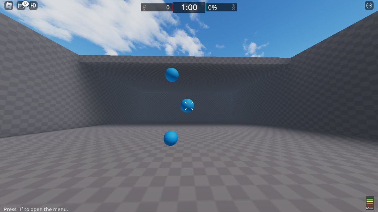 Watch me improve my aim in roblox. (REFLEX - AIM TRAINER) - YouTube