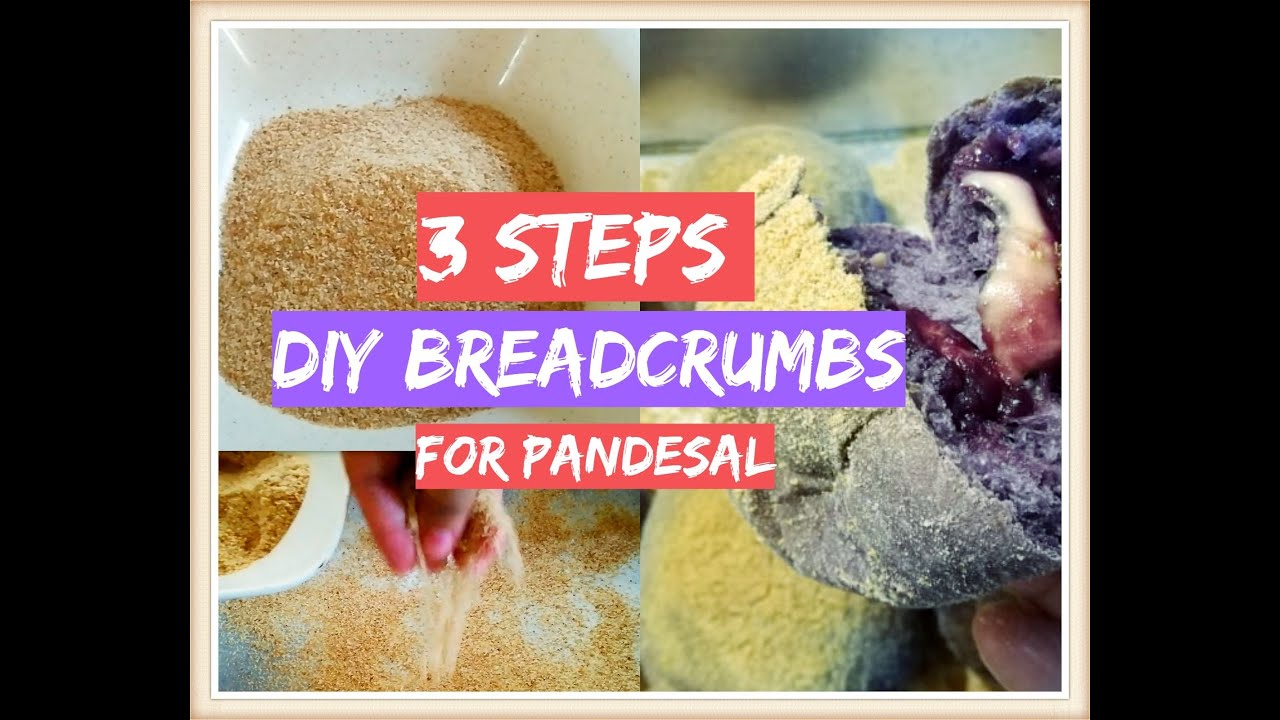 DIY BREAD CRUMBS for Pandesal by Queen Cocinera - YouTube