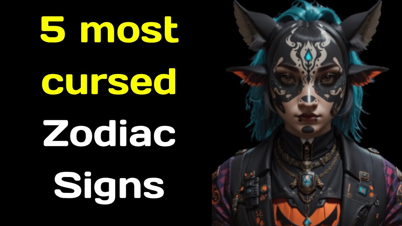 5 most cursed Zodiac Signs - YouTube