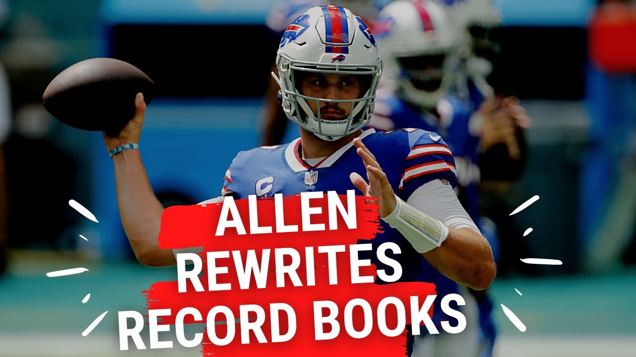 Josh Allen with back-to-back career performances - YouTube