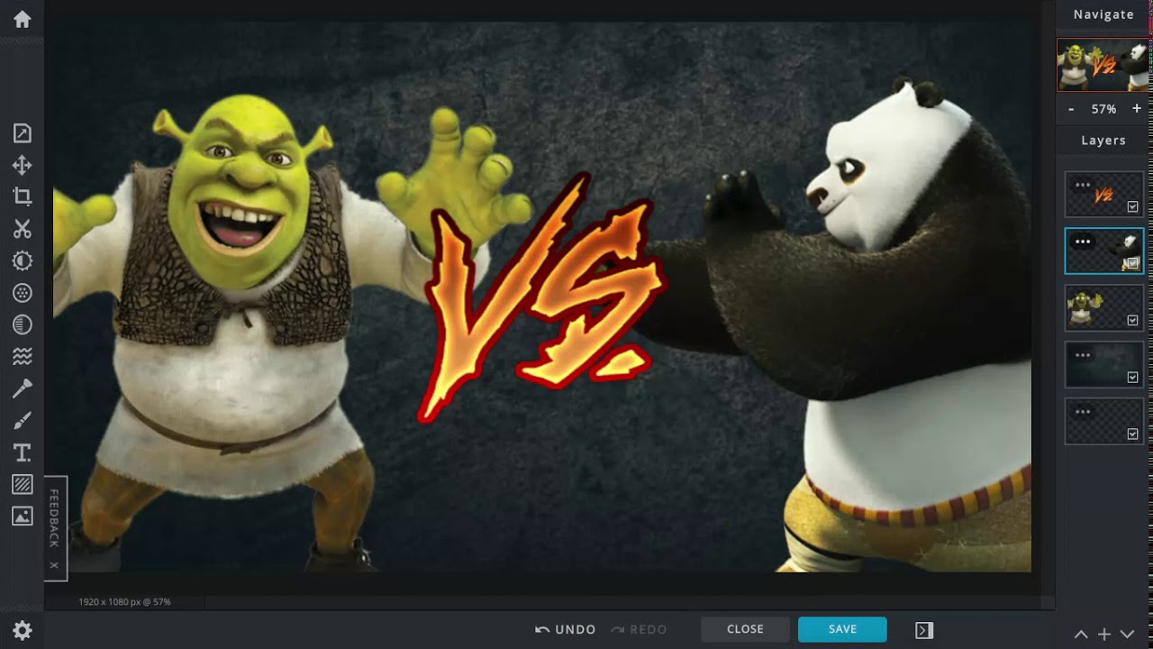 Shrek vs Po - YouTube