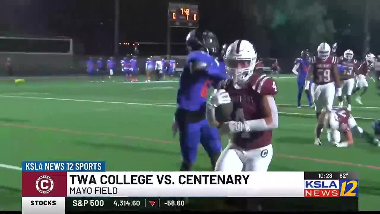 TWA College vs. Centenary football - YouTube