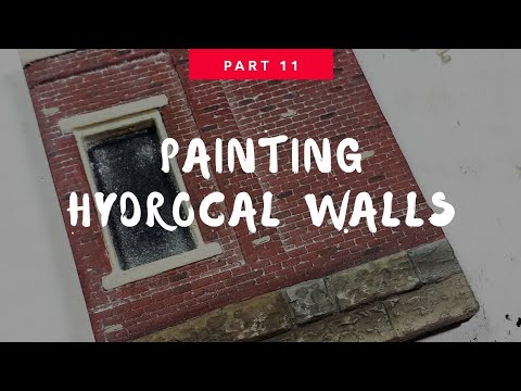 11. Painting & Detailing Hydrocal Walls - Foundations of Craftsman Kit ...