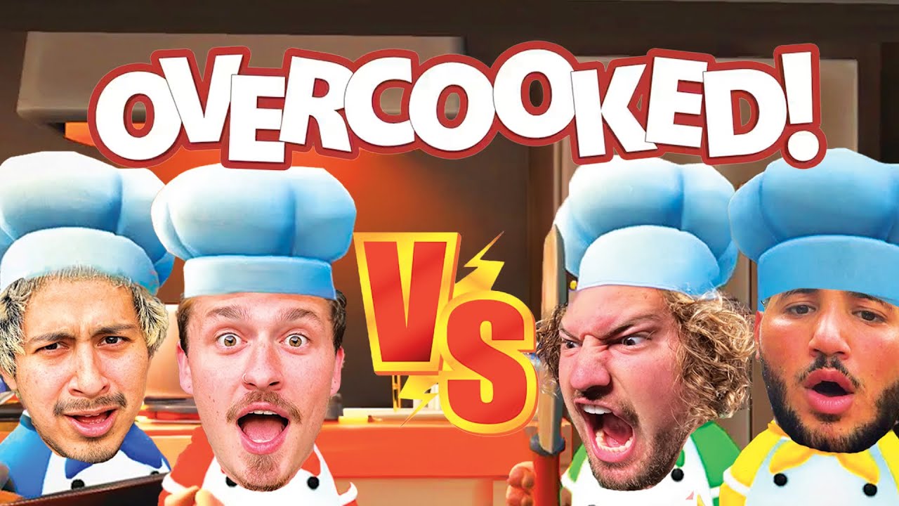 PLAYING 2V2 OVERCOOKED FOR THE FIRST TIME - YouTube