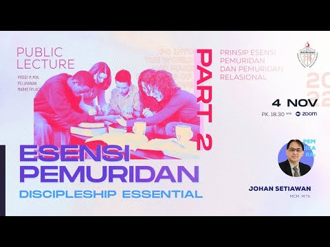 Public Lecture Esensi Pemuridan - PART 2: Pemuridan Intensional dan ...