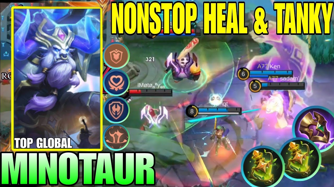 Minotaur Best Build and Emblem 2025 pt.431 - Build Top 1 Global ...