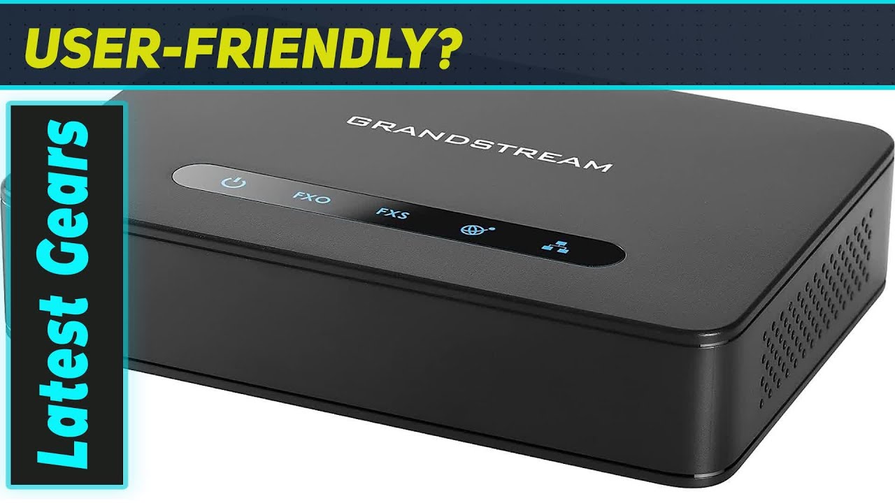 Grandstream HT813: The Ultimate Hybrid ATA for Seamless VoIP - YouTube