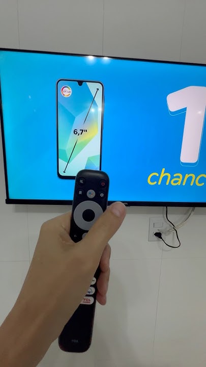 Comando de voz google assistente tv tcl - YouTube