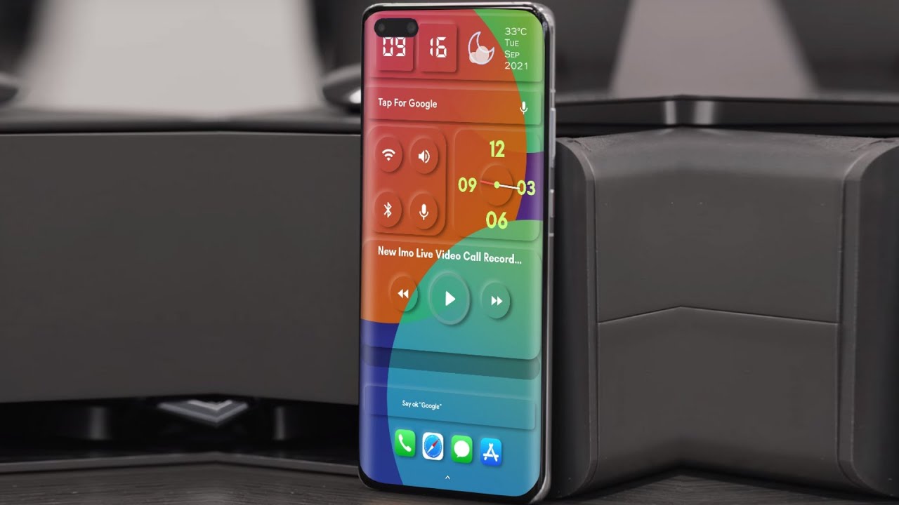 Nova Launcher Home Screen Mix Setup || Android 12 Very Unique Setup ...
